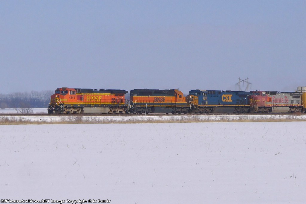 BNSF 4844 west